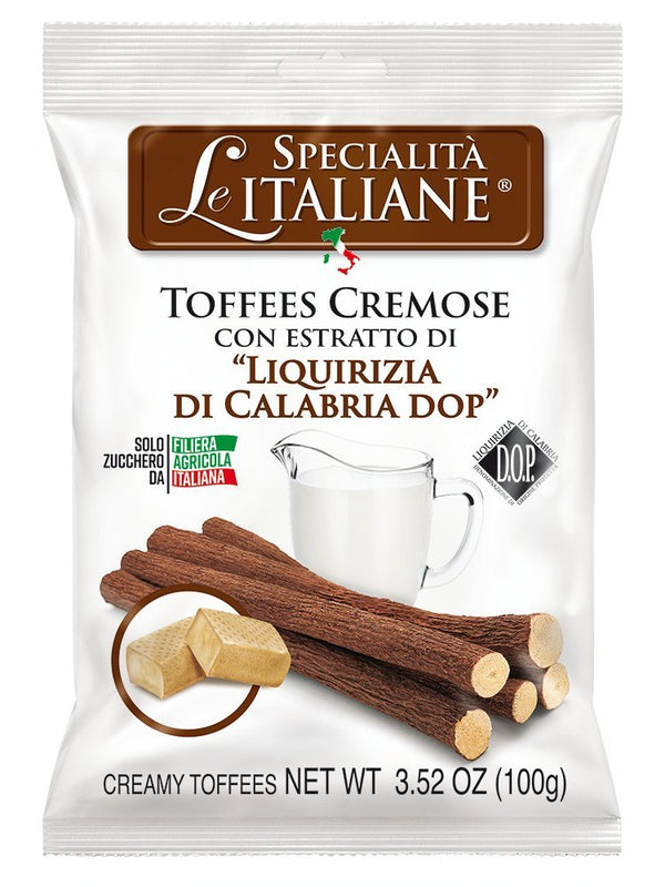 Serra Italian Candy - Toffee Licorice - Gluten Free - Torrone Candy
