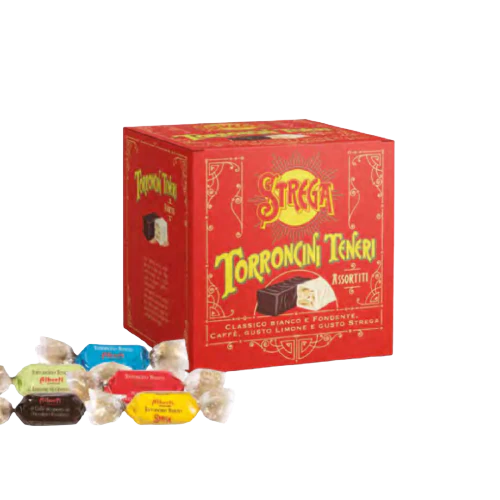 Strega - Assorted Soft Torroncini Box - Torrone Candy